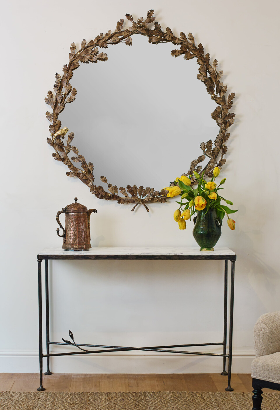 Oak Tree Circular Mirror - Large | Richard Taylor Designs